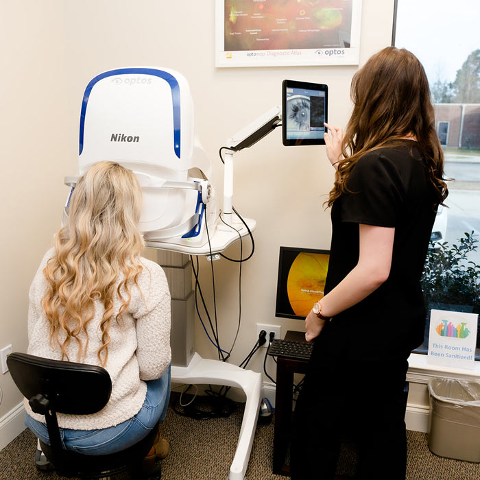 Optomap® Retinal Exam - Louisiana Eye Care - Denham Springs, LA